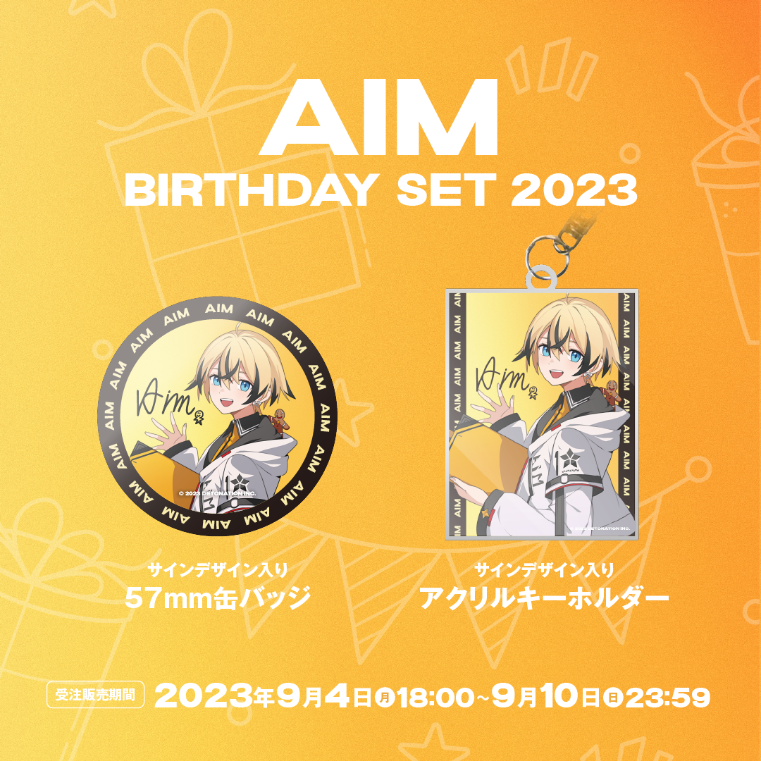 AIM BIRTHDAY SET 2023 | DFM STORE