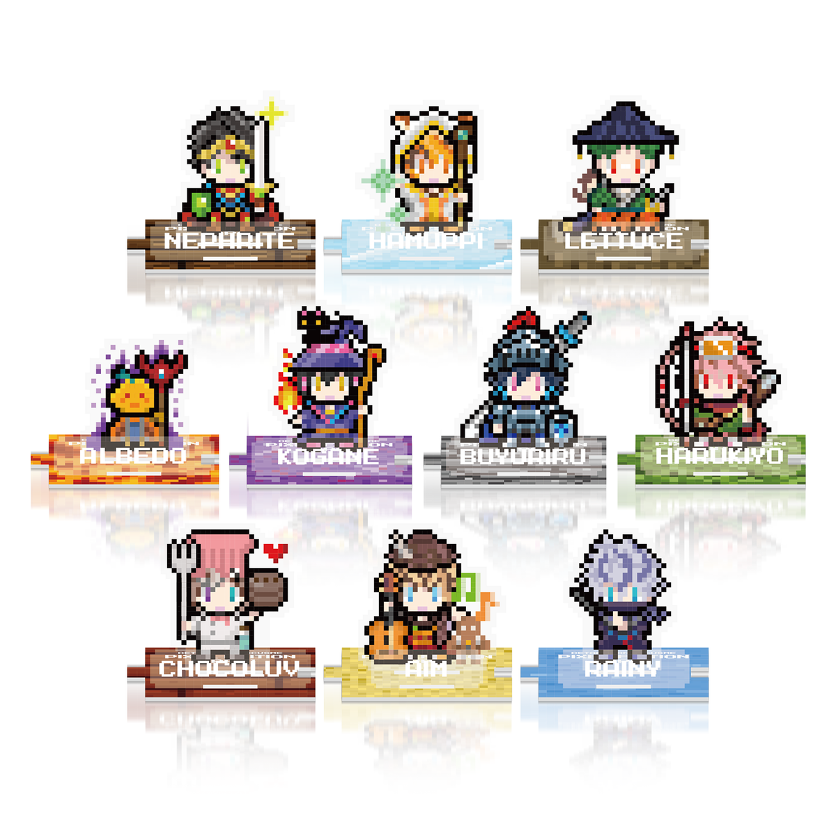PIXEL:RPG ACRYLIC STAND | DFM STORE