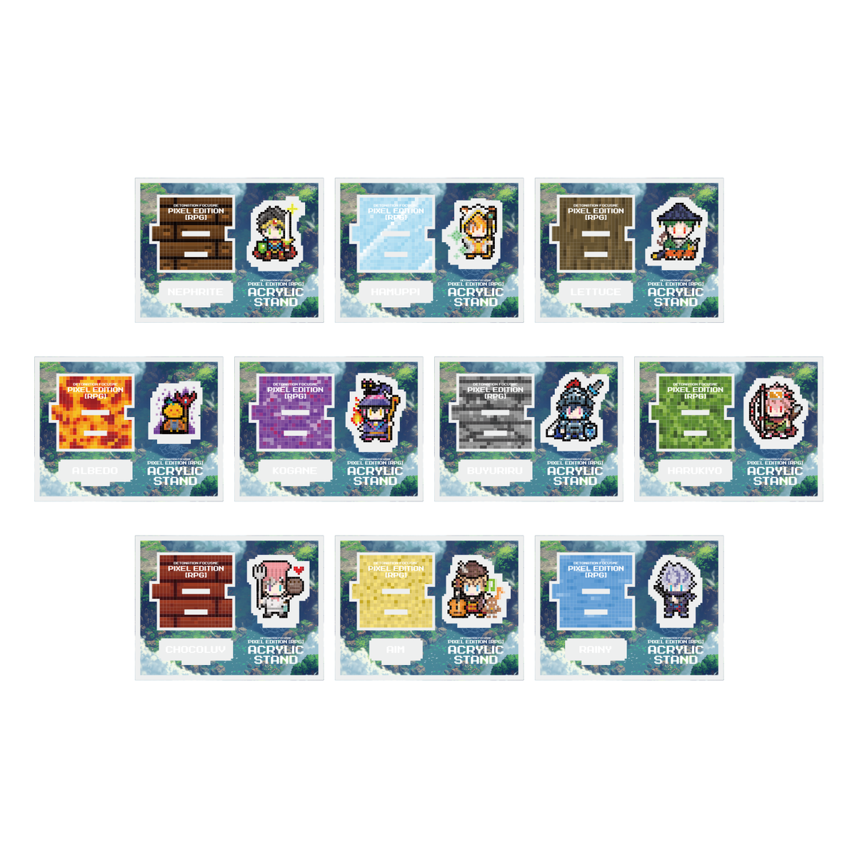 PIXEL:RPG ACRYLIC STAND | DFM STORE