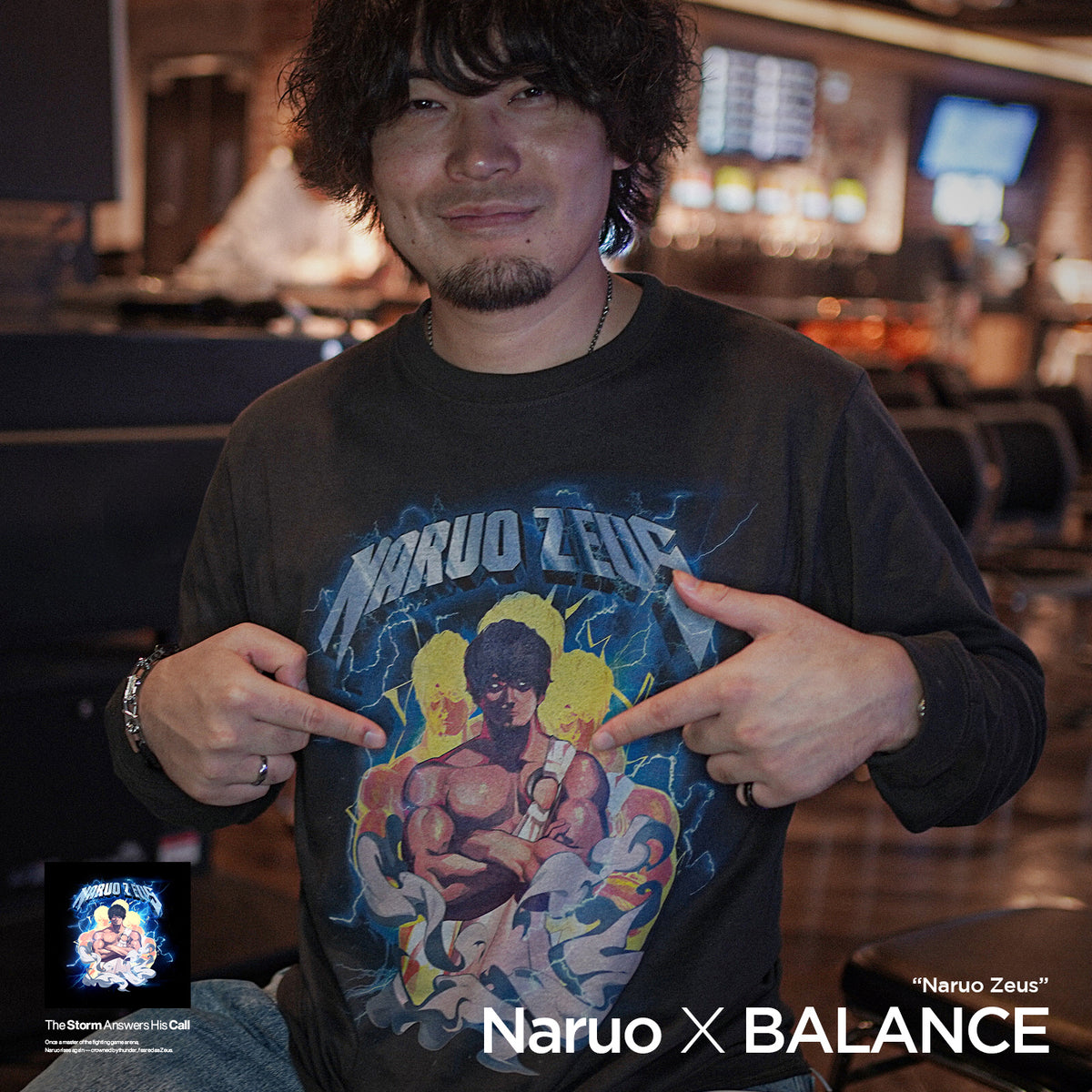 NARUO ZEUS Long Sleeve Tee | DFM STORE